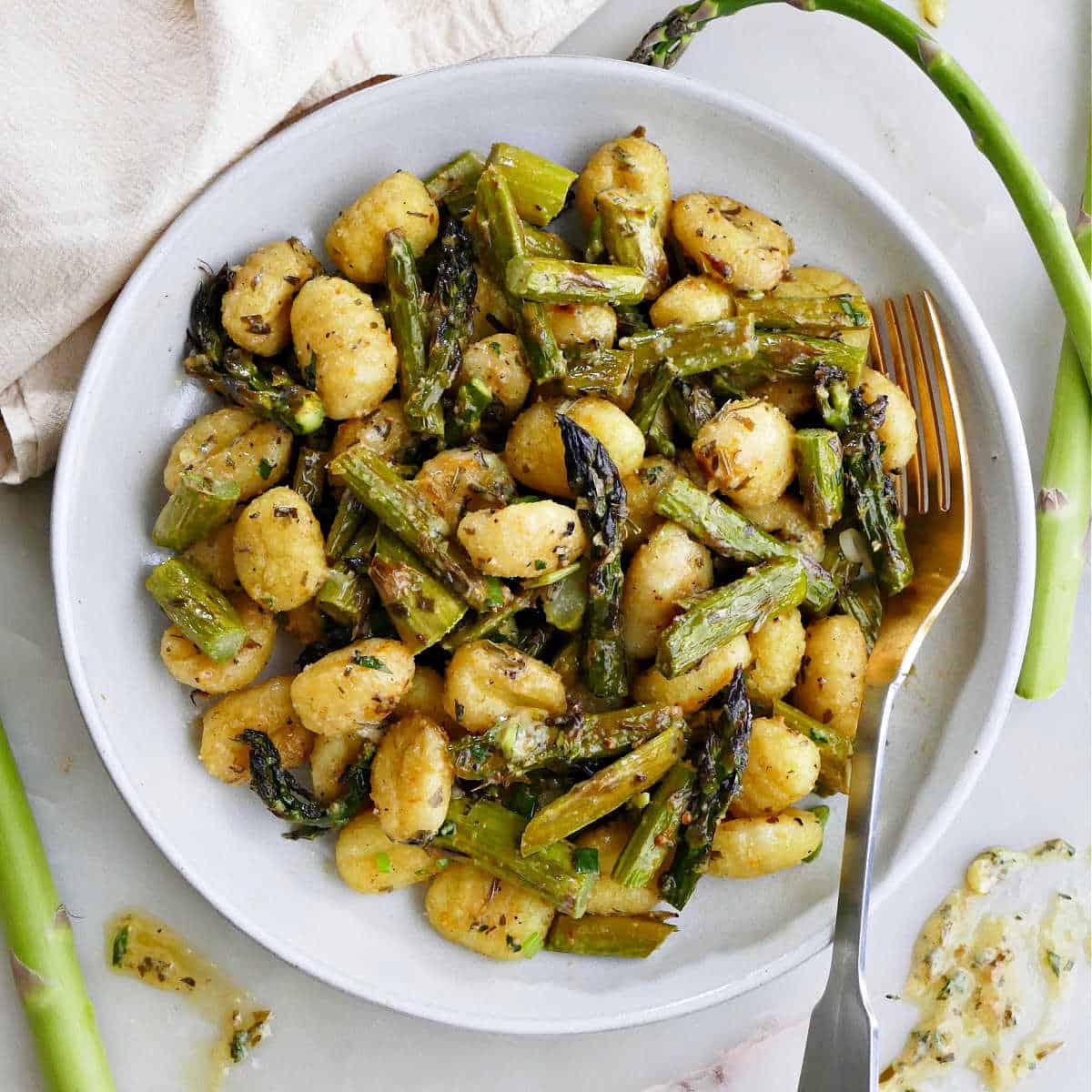 Asparagus Gnocchi - Edition Time