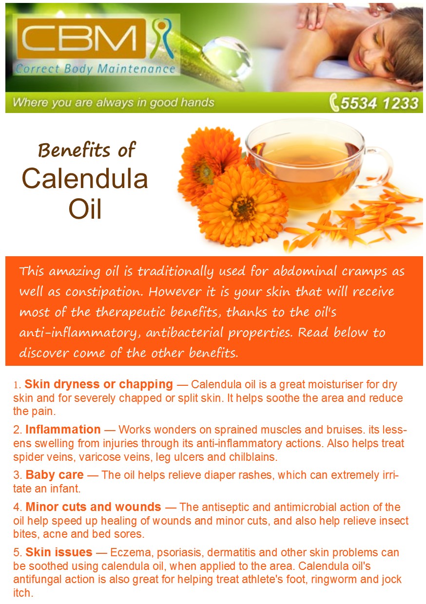Calendula Oil, Properties And Uses - Edition Time