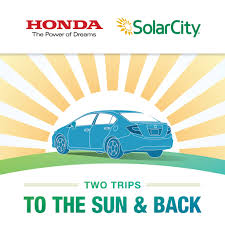 Solarcity in Partnership With Honda - Edition Time